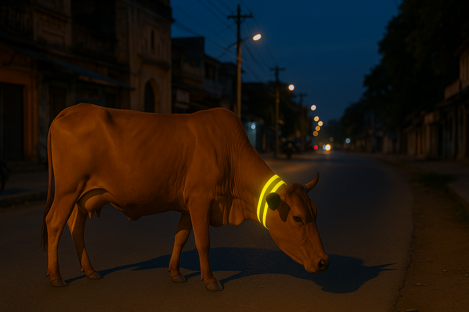 Buy Cow Reflective Collar Set at Best in India